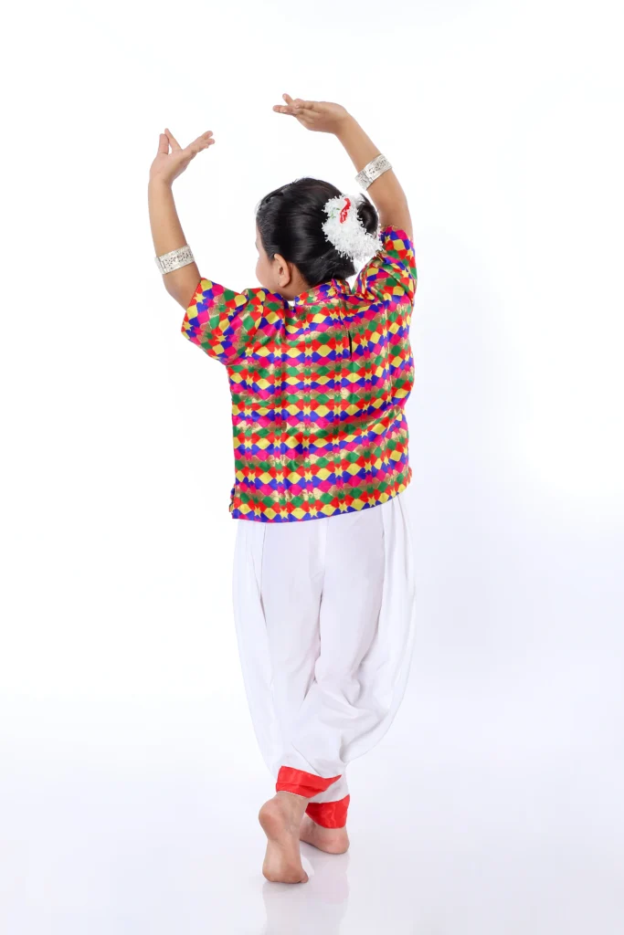 Semi Classical Fusion Dance Costumes For Girls Sanskriti Fancy Dresses